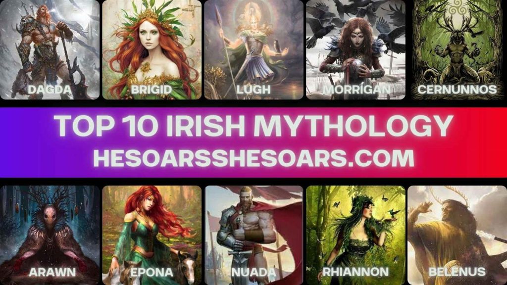 Top 10 Gods of Irish Mythology - HESOARSSHESOARS